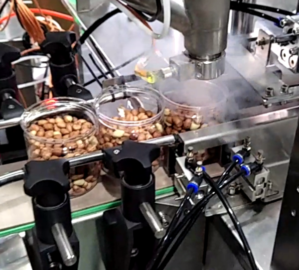 Professional Liquid Nitrogen Volumetric Liquid Filling Machine